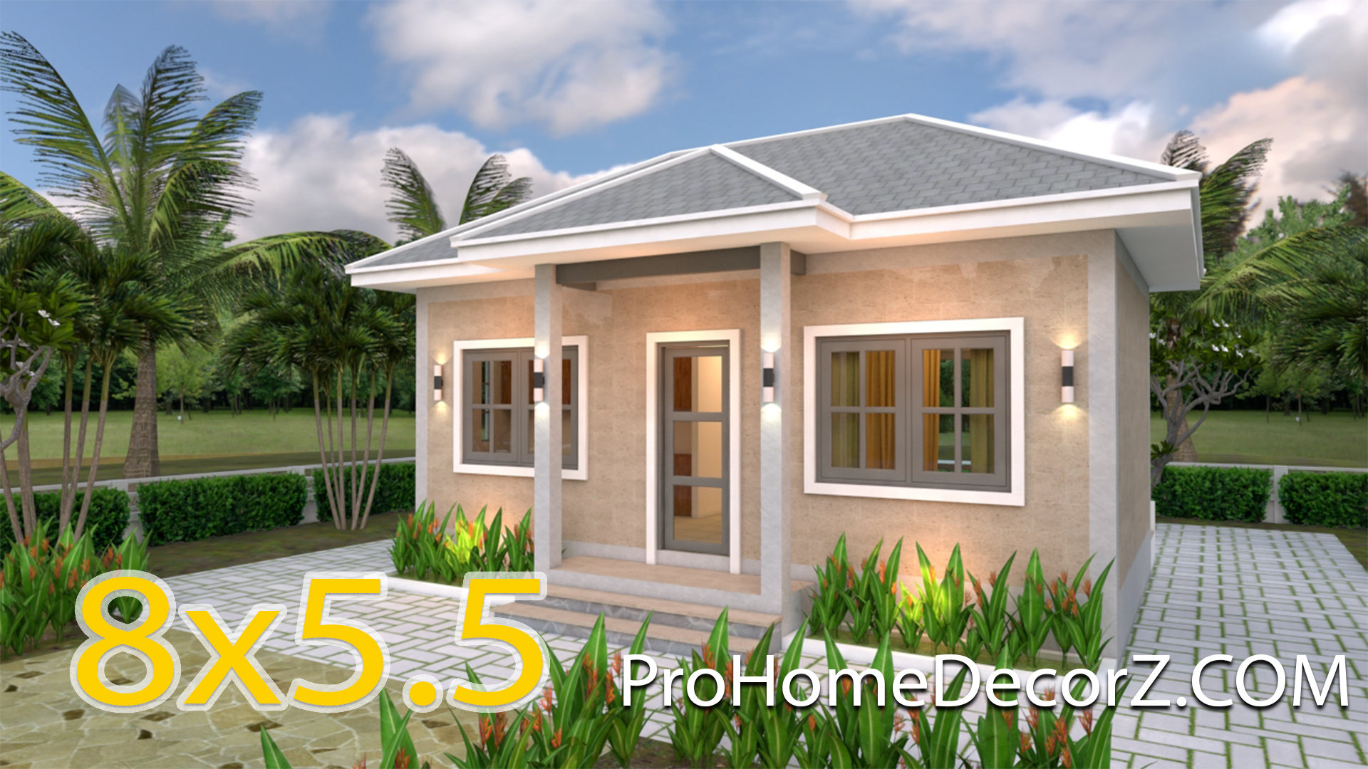 Tiny House Designs 8x5 5 Hipped Roof Pro Home Decors