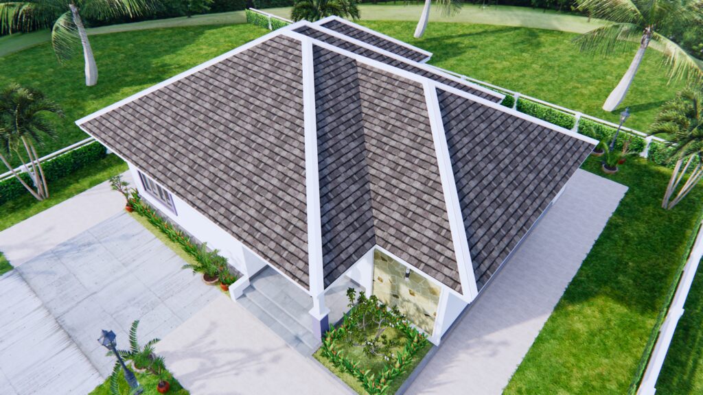 3d Floor Plan 12x9 Meter 40x30 Feet 2 Beds - Pro Home DecorS