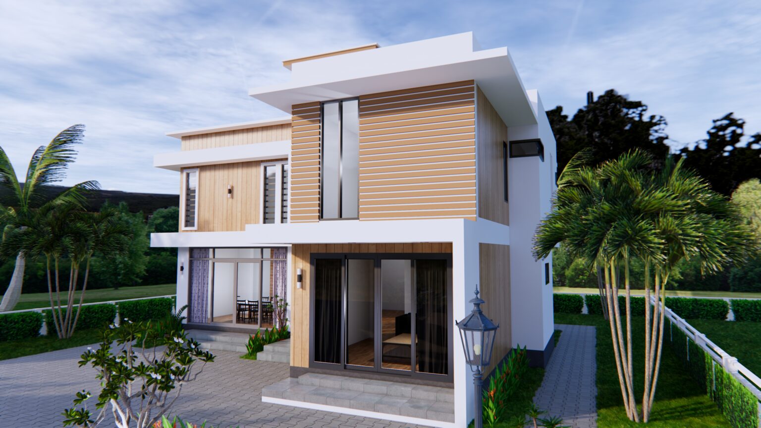 House Plans 12.4x11 Meter 41x35 Feet 4 Beds - Pro Home DecorS