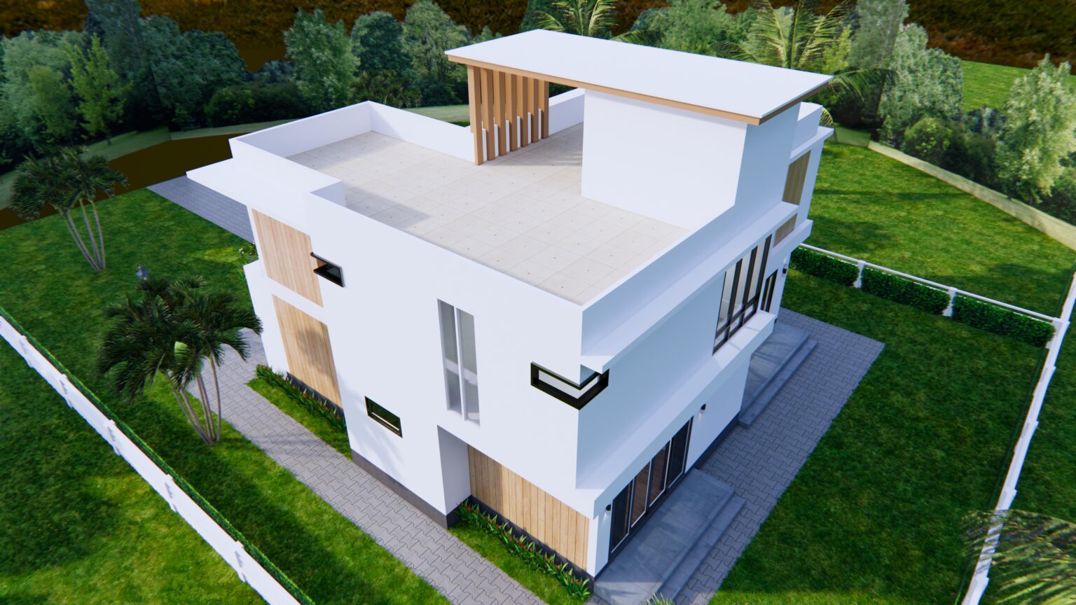 House Plans 12.4x11 Meter 41x35 Feet 4 Beds - Pro Home DecorS