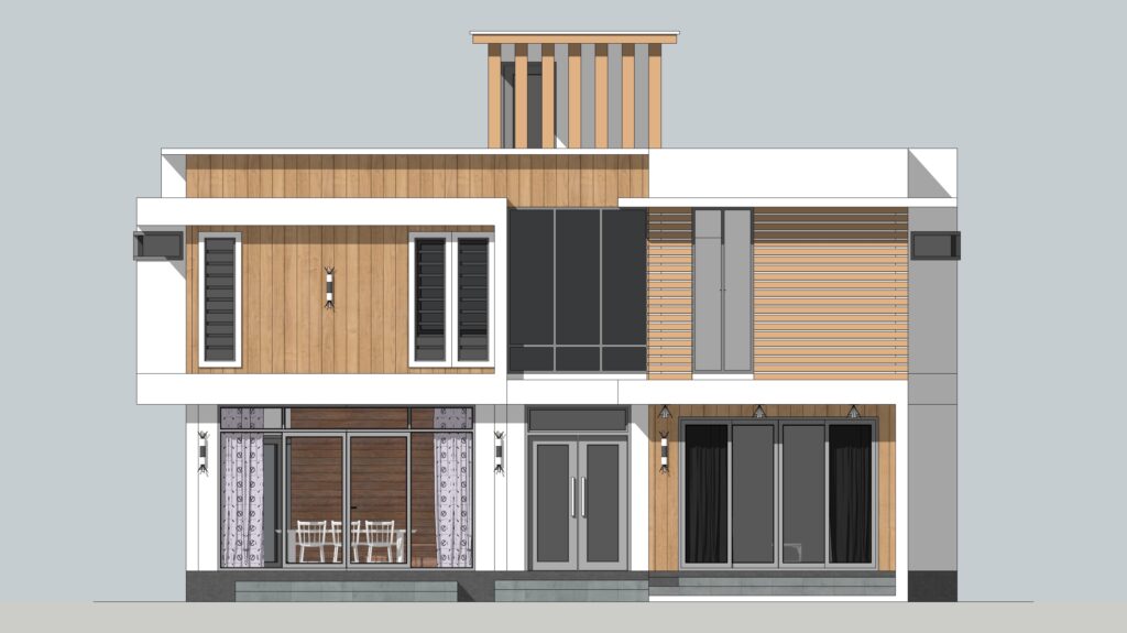 House Plans 12.4x11 Meter 41x35 Feet 4 Beds - Pro Home DecorS