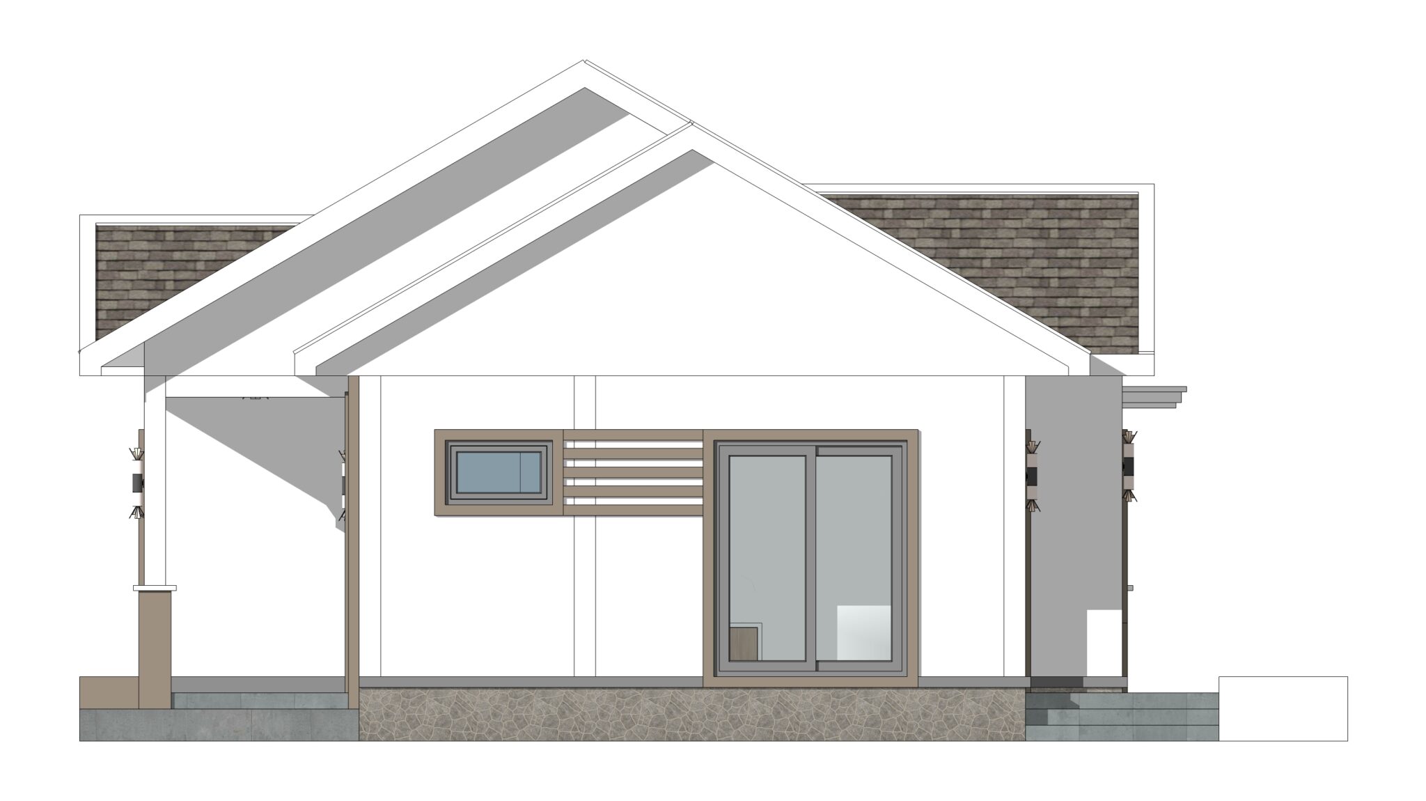 Modern House Drawing 12x9 Meter 40x30 Feet - Pro Home DecorS