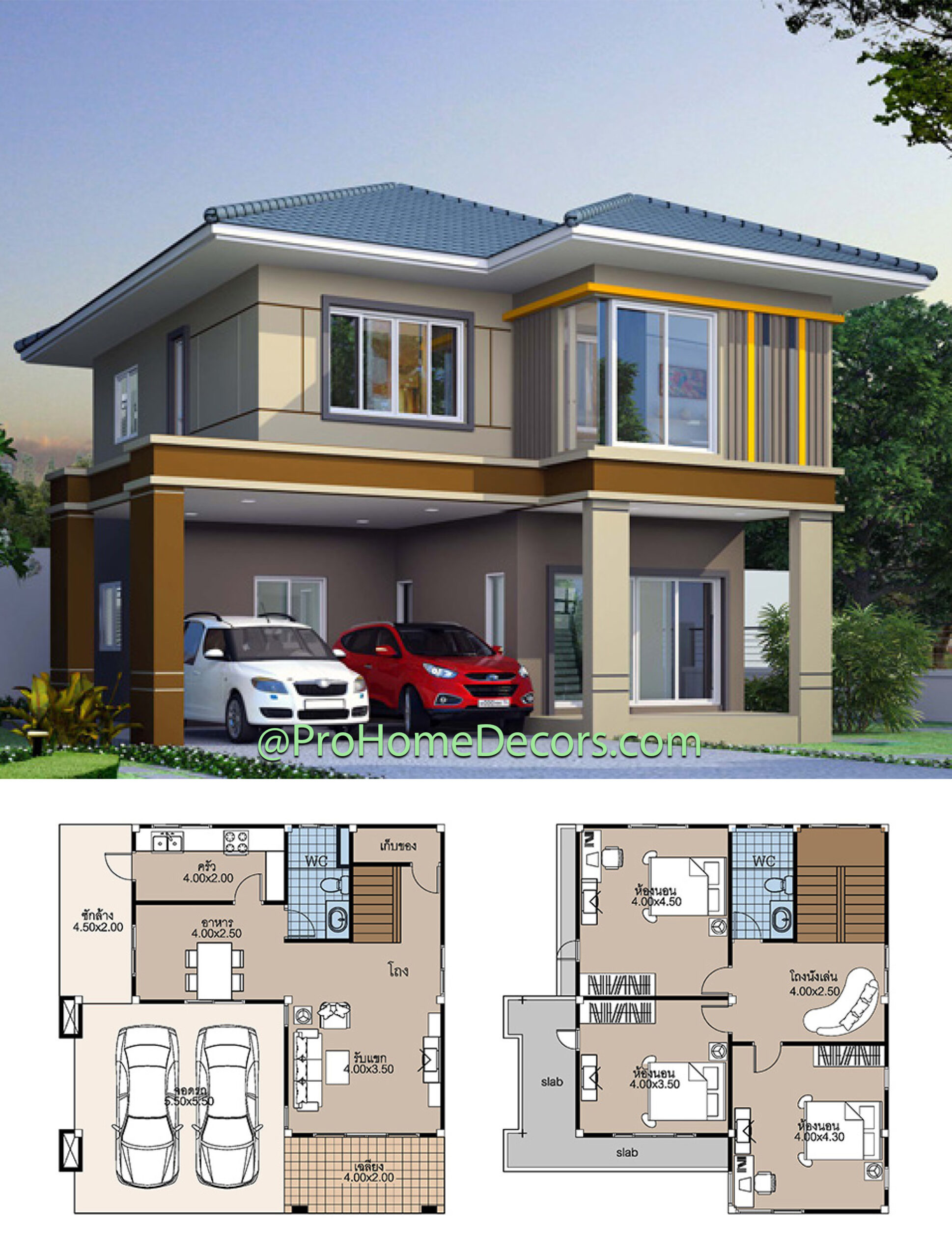 House Plans 10x10 with 3 Bedrooms - Pro Home DecorS