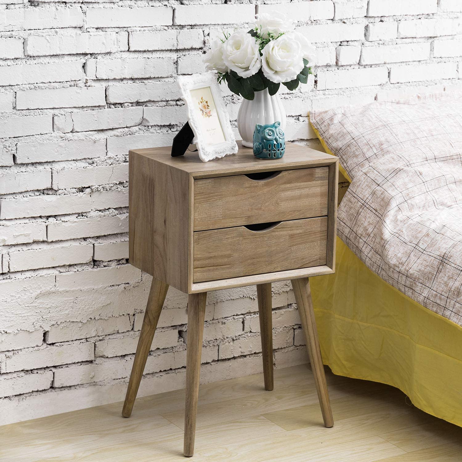 10 Best Natural Wood Nightstand for Your Home - Pro Home DecorS