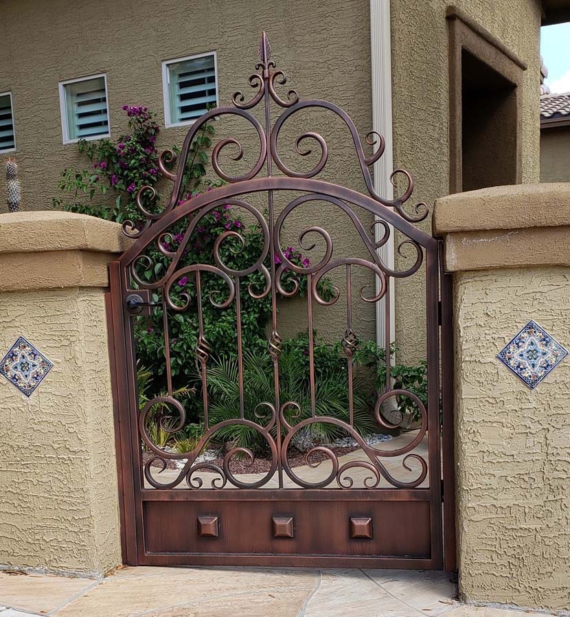 Iron Gate Design 30 small iron gates for your home - Pro Home DecorS